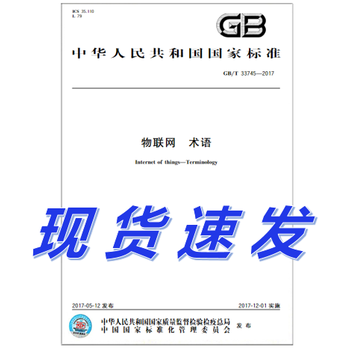 GB/T 33745-2017 物联网 术语