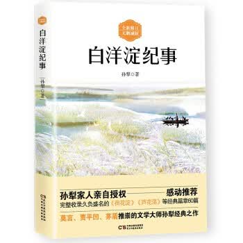 【3本15元】白洋淀纪事:无删减版 孙犁书目 初中新编语文配套阅读