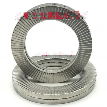 蒙爵304不锈钢双叠自锁垫圈.DIN25201防松垫片.锁紧防松动垫圈M3-M30. NL4SS=M4/4.4*7.6*2.2mm【图片 价格 ...