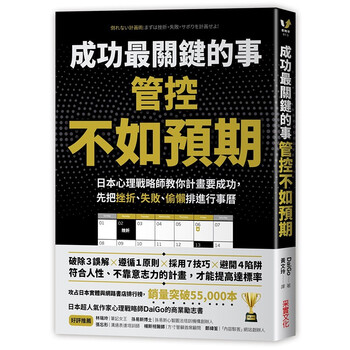 现货台版 成功关键的事 管控不如预期