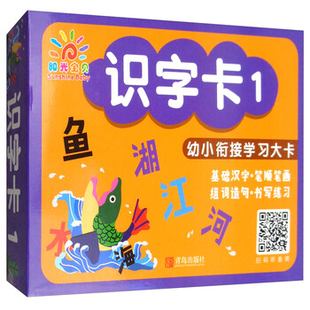 识字卡1/幼小衔接学习大卡