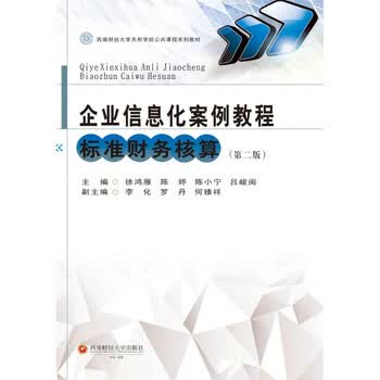 企业信息化案例教程 标准财务核算