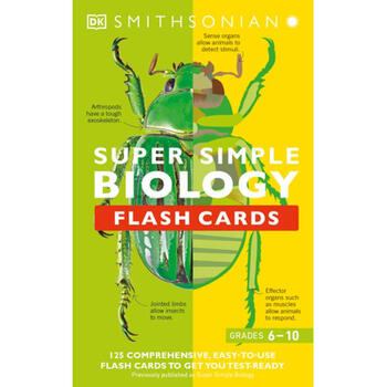 Super Simple Biology Flash Cards: 125 Compre...