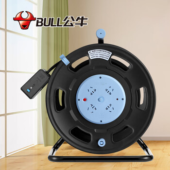 【公牛GN-806DN】公牛（BULL）GN-806DN 卷线盘带漏电保护2.5平方30米/工程接线/移动电缆盘/电线盘/拖线盘插排16A【行情 报价 价格 评测】-京东
