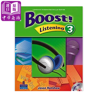 英文原版 Boost! Listening 3