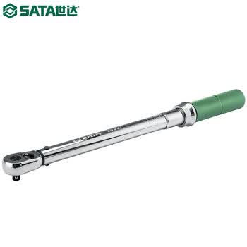 世达（SATA）扭力扳手预置式力矩扳手可调式扭矩扳手 3/8寸方头 5-25N.m 96212【图片 价格 品牌 报价】-京东
