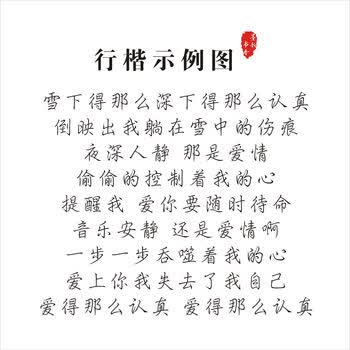 2021年公务员申论范文考试字帖国考公考练字成年行楷硬笔临摹钢笔 G29-行楷-临摹版本
