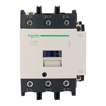 【施耐德电气LC1D80BD】施耐德电气（Schneider Electric）交流接触器 TeSys D 1NO+1NC 24VDC 3P ...