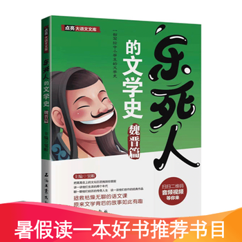 乐死人的文学史魏晋篇 一套写给小学生的文学史 青少年课外阅读历史 书籍