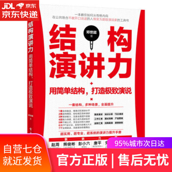 【正版图书】结构演讲力――用简单结构，打造演说 邓世超 著 电子工业出版社 9787121430817