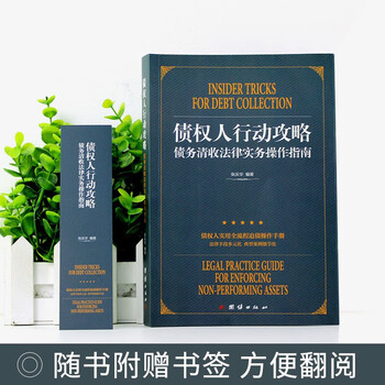 正版 债权人行动攻略 债务清收实务操作指南 2019新债权人团体利益保护之董事义务与责任法律工具书民