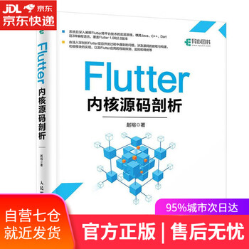 【正版图书】Flutter内核源码剖析 赵裕 人民邮电出版社