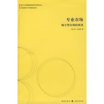 专业市场:地方型市场的演进【正版图书】