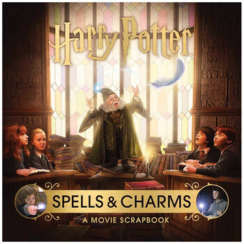 Harry Potter:Spells and Charms哈利波特:魔法与咒符电影剪贴簿英文原版书