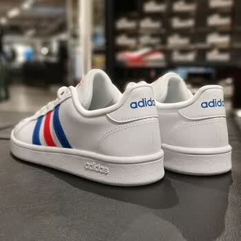 阿迪达斯 （adidas）官方男鞋新款轻便透气低帮舒适休闲鞋时尚百搭板鞋青年圆头运动鞋 EE7901/三条纹彰显品牌 43【图片 价格 品牌 ...