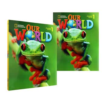 美国国家地理Our World Level 1套装 小学英语教材学生书+练习册+音频CD