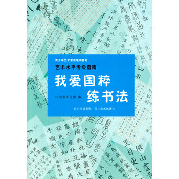 我爱国粹练书法 艺术 书籍