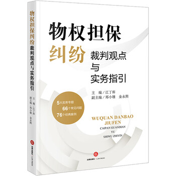  物权担保纠纷裁判观点与实务指引 江丁库主编