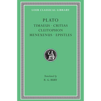Timaeus Critias Cleitophon Menexenus Epistle...