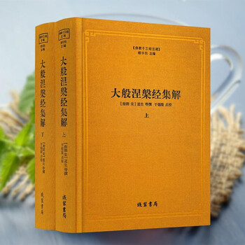 大般涅槃经集解上下册-佛教十三经注疏 (南宋)道生 等撰 楼宇烈主编 线装书局