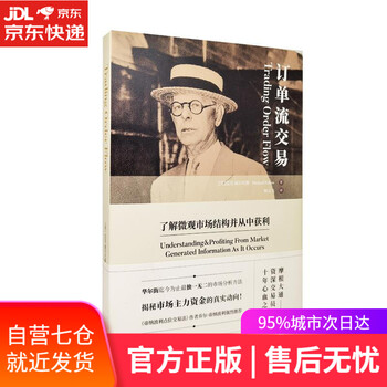 【正版图书】订单流交易 张杰斌 地震出版社