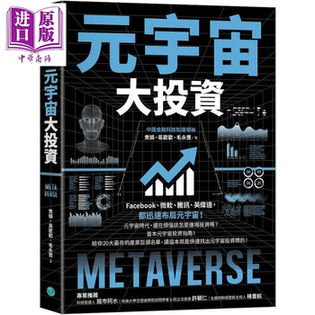 元宇宙大投资 港台原版 焦娟 易欢欢 毛永丰 乐金文化
