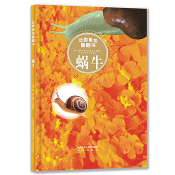 动物美绘翻翻书:蜗牛