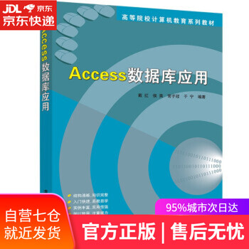 【正版图书】Access数据库应用高等院校计算机教育系列教材 戴红,侯爽,常子冠,于宁 清华大学出版社