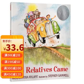 英文原版The Relatives Came 亲朋自远方来绘本 凯迪克奖