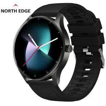 NORTH EDGE智能手表男女士心率血压睡眠监测蓝牙通话闹钟计步消息提醒运动表 NL50【黑色】【图片 价格 品牌 报价】-京东