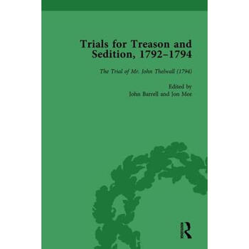 Trials for Treason and Sedition, 1792-1794, ...