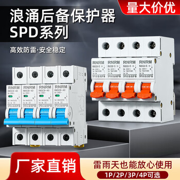 SCB浪涌后备保护器SPD一级T1电涌防雷避雷器2P40KA80KA25KA4P二级 4P后备 一级100KA【图片 价格 品牌 报价】-京东