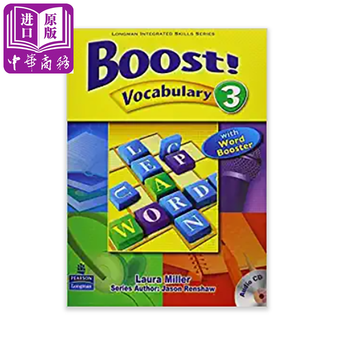 英文原版 Boost! Vocabulary 3Student Book with CD