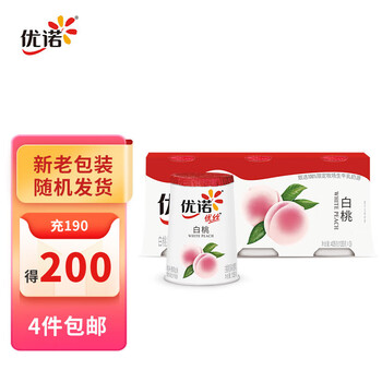 【优诺优丝 风味发酵乳 白桃果粒 135g*3】优诺(yoplait) 优丝白桃果粒酸奶风味发酵乳135gx3 低温酸牛奶生鲜【行情 报价 价格 评测】-京东