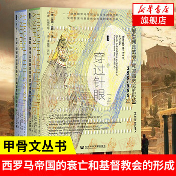 穿过针眼 甲骨文丛书 财富西罗马帝国的衰亡和基督教会的形成350-550年 历史世界史世界通史书
