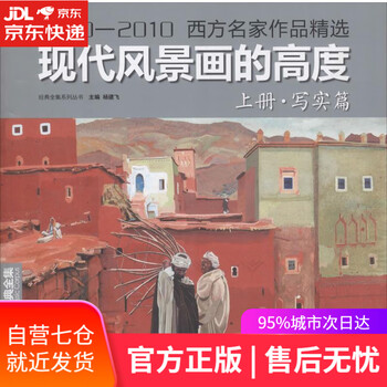 【正版图书】现代风景画的高度 上册 写实篇 杨建飞 中国书店出版社