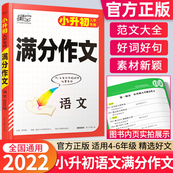 2022星空小升初古诗词252首+文言文180篇+满分作文部编人教版小学生必背文言文古诗词大全集小学 小升初满分作文 小学升初中