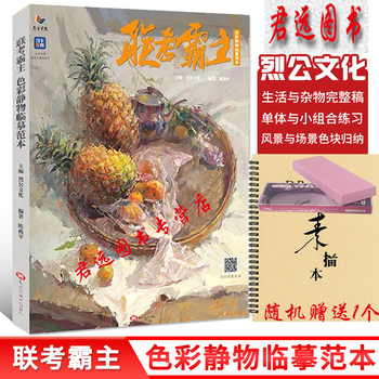 联考霸主色彩静物临摹范本2022烈公文化陈燕平单体组合照片对画书