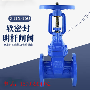 斯永达明杆弹性座封软密封 闸阀Z41X-16Q消防自来水阀门DN100 125 DN200 【国标大体】【图片 价格 品牌 报价】-京东