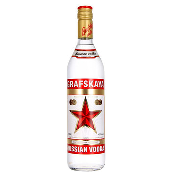 【GRAFSKAYA700ml】【99元选3瓶】原装进口洋酒 GRAFSKAYA 格拉夫 拉脱维亚伏特加700ml调酒鸡尾酒 单瓶【行情 报价 ...