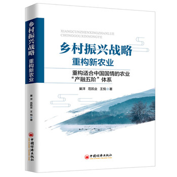 乡村振兴战略重构新农业 巢洋 范凯业 王悦 著 9787513654708 中国经济出版社