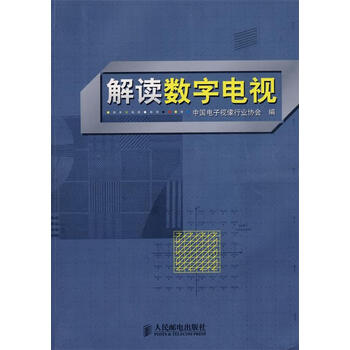 解读数字电视 中国电子视像行业协会　编【正版书】