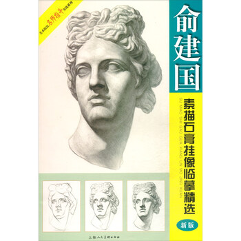 美术技法名师指导实战系列：俞建国素描石膏挂像临摹精选（新版）