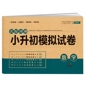 小升初数学试卷 模拟测试卷真题卷必刷题人教版小学毕业总复习六年级下册期末考试全套书同步练习