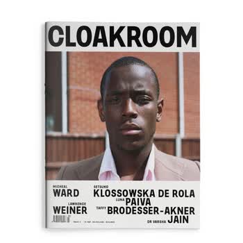 Cloakroom 2020-2021年NO.3期 生活时尚访谈小众杂志 英国英文原版