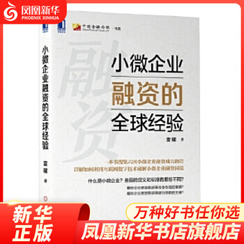 小微企业融资的全球经验