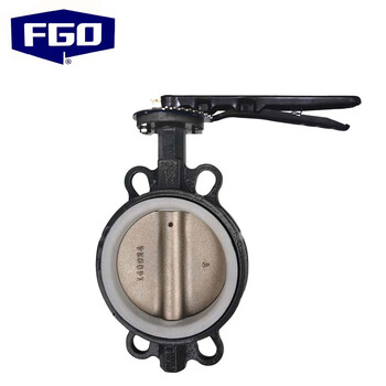 【FGOD71F-16】FGO 对夹式蝶阀 四氟密封+铸钢体WCB D71F-16C DN80【行情 报价 价格 评测】-京东