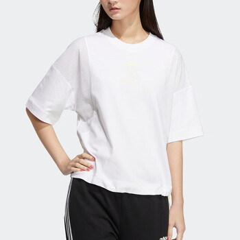 阿迪达斯女装夏季新款跑步训练简约透气运动短袖T恤 HZ0107 HS8845 S【图片 价格 品牌 报价】-京东