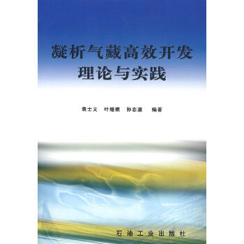凝析气藏高效开发理论与实践 袁士义,叶继根,孙志道著【正版图书】
