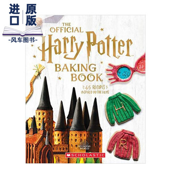 【现货】哈利波特电影主题食谱 官方正版 The Official Harry Potter Baking Book 英文原版 万圣节圣诞节烹饪甜点料理彩图菜谱